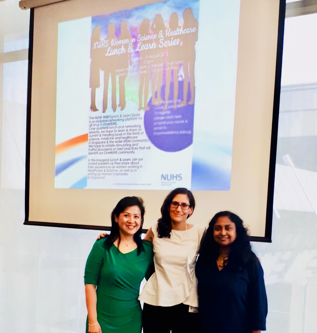 Inaugural NUHS WISH Lunch and Learn series: 3 SgWIS groups share the ...